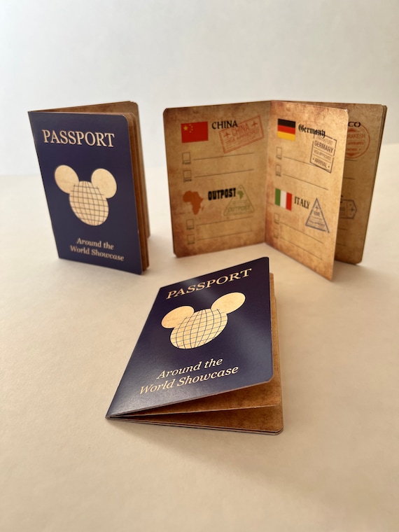 Drinking and Eating Around the World Passport | Etsy Canada