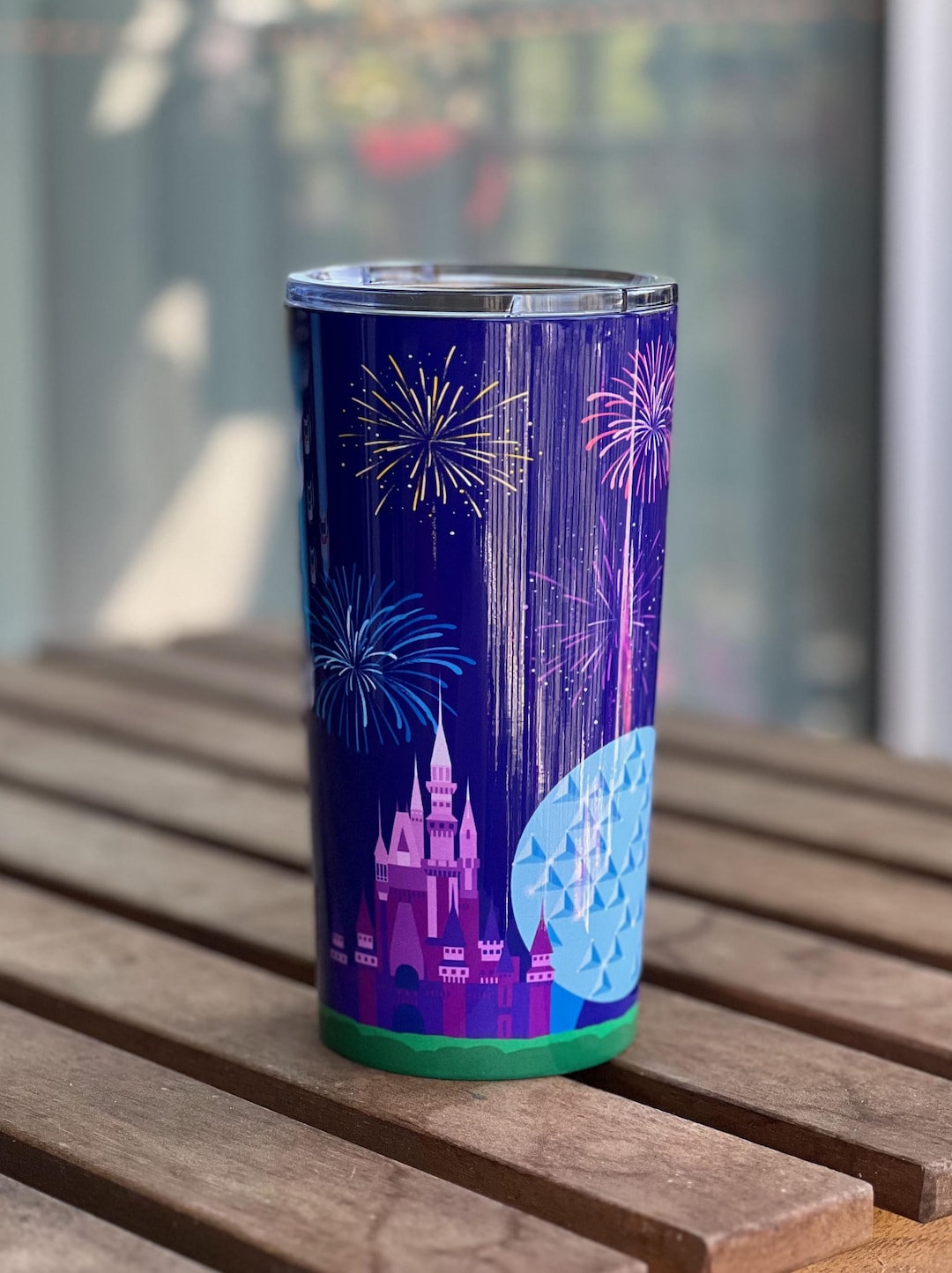 Disney-inspired Park Beacons Tumbler – 20oz Stainless Steel Cup for ...