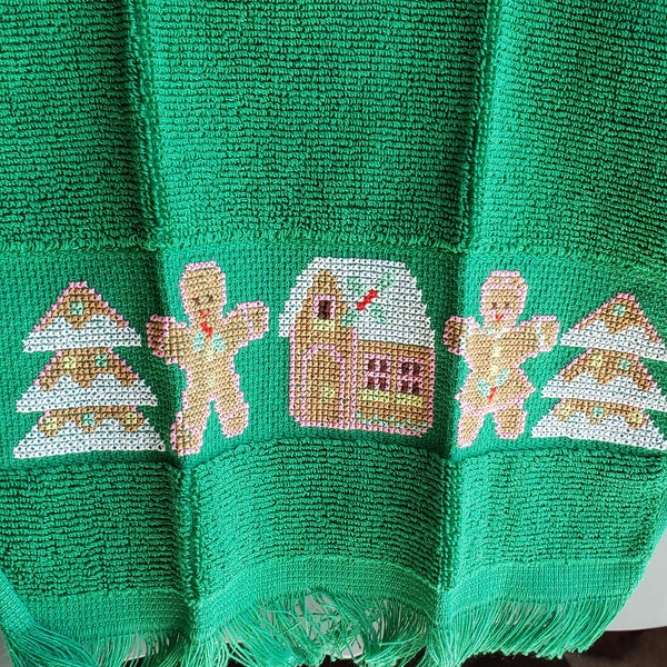 Gingerbread Towel - Etsy