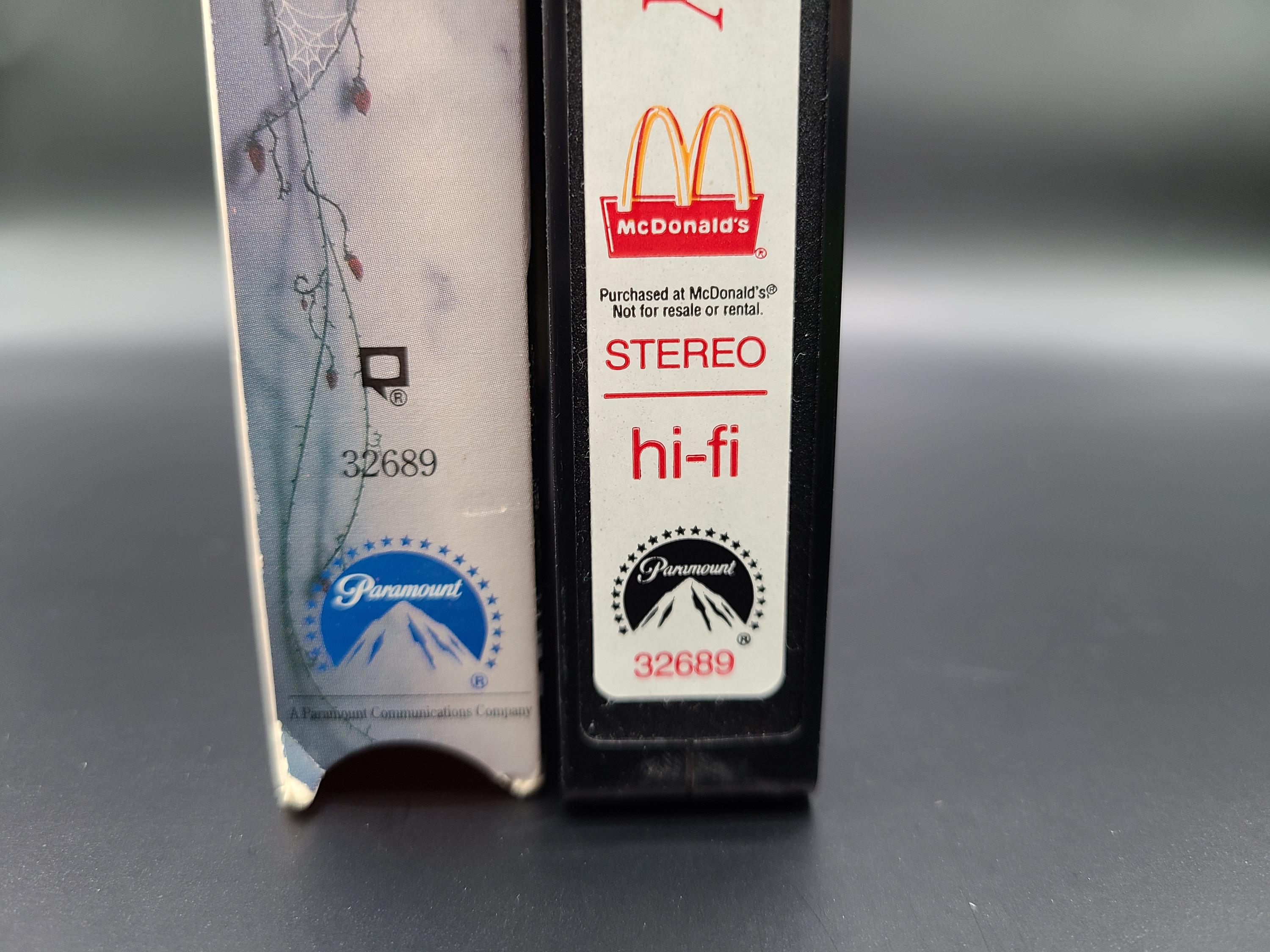 The Addams Family VHS 1991 Mcdonald’s Exclusive Classic Movie Film ...