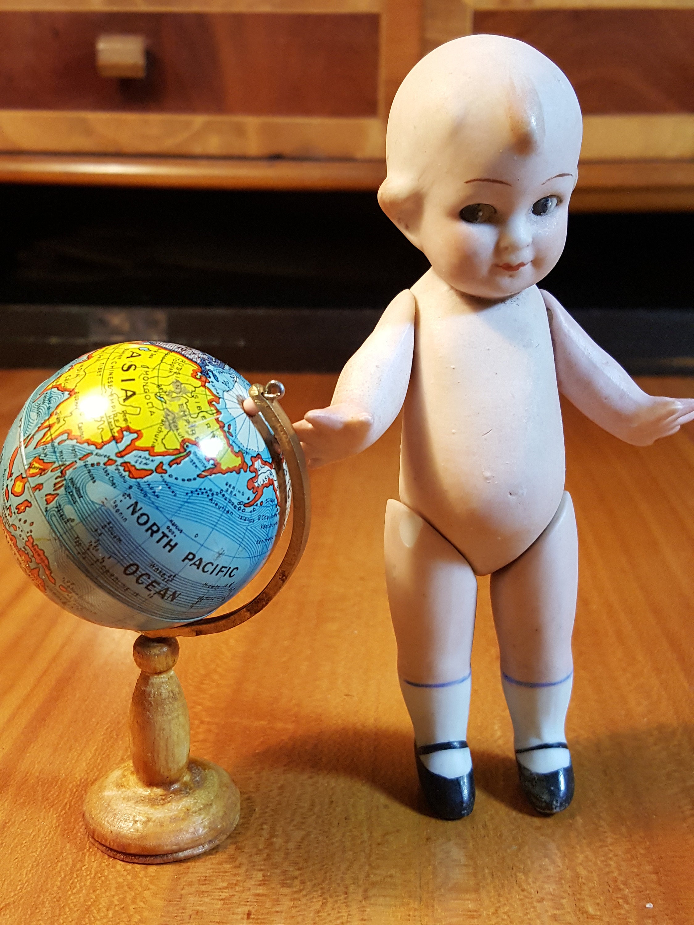 Et 016/ Biscuit Porcelain Kewpie Antique 4,92 Inch. 12,5 Cm. Ca.1920 ...