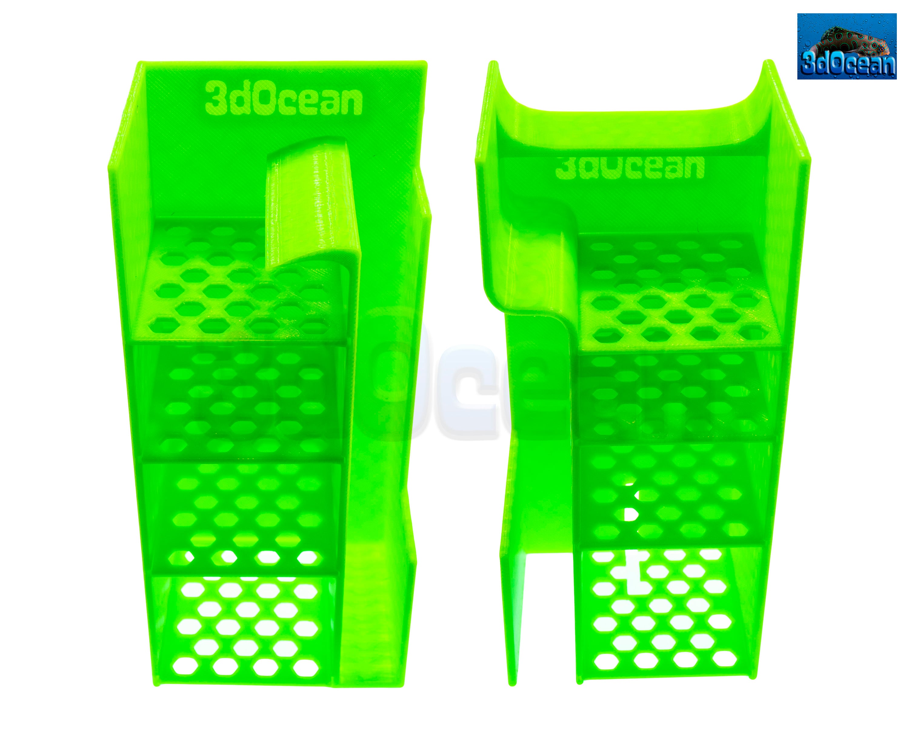 3d0cean 3D Printed Media Basket Kit for Fluval Flex 15g With Flow ...