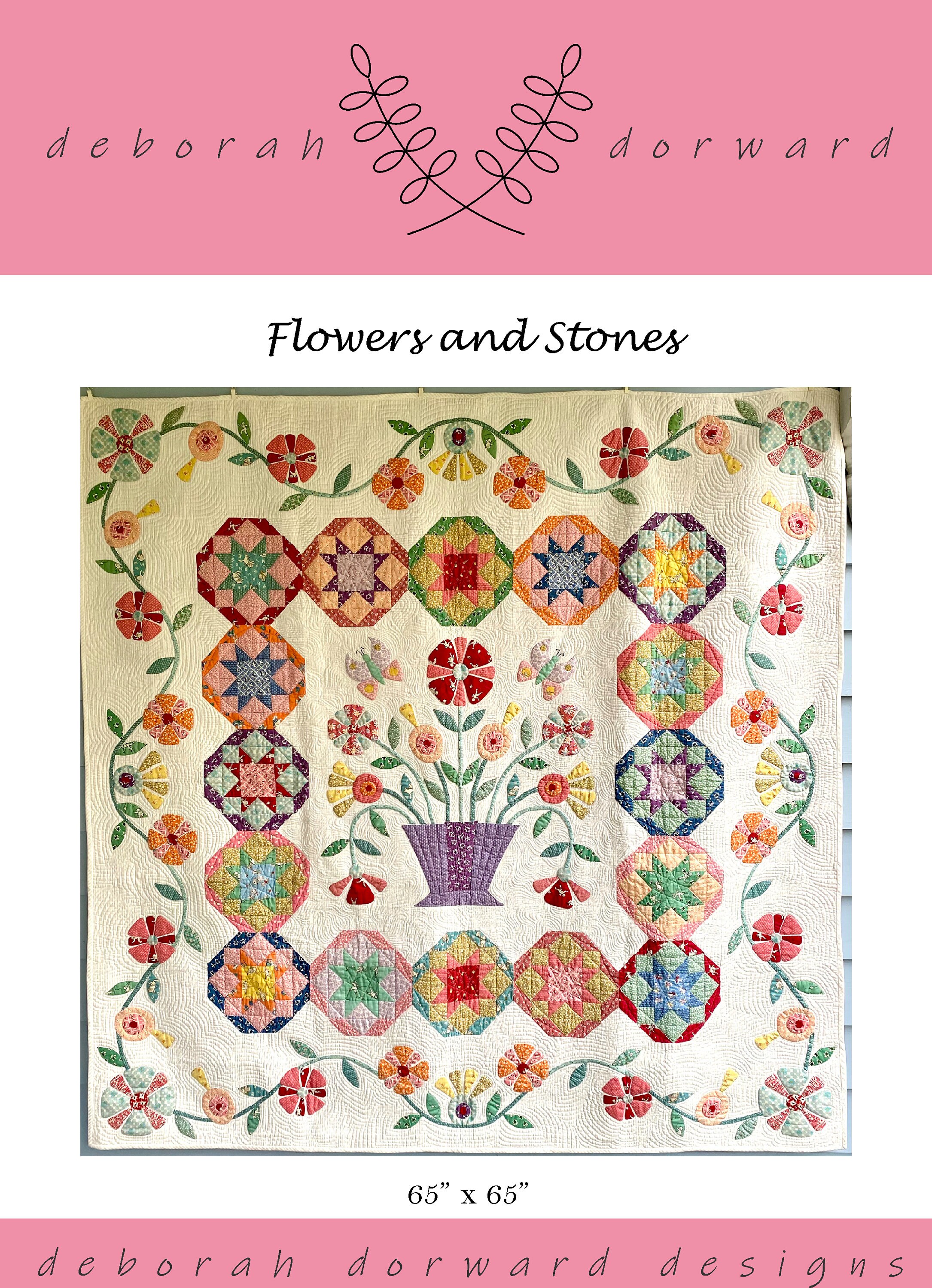 Flowers and Stones Pattern - Etsy