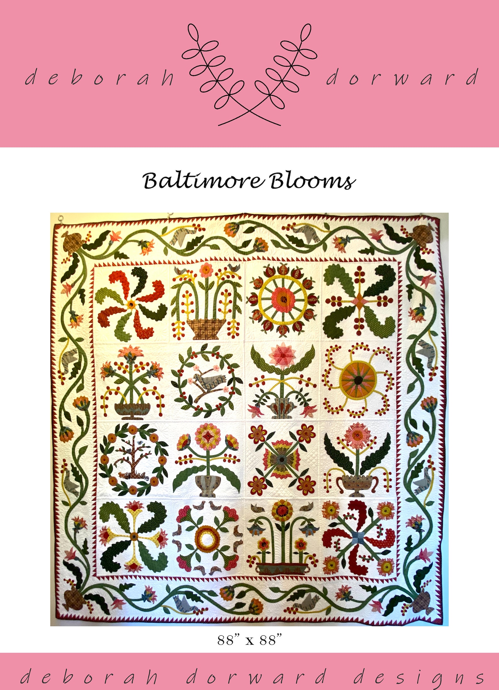 Baltimore Blooms Pattern - Etsy