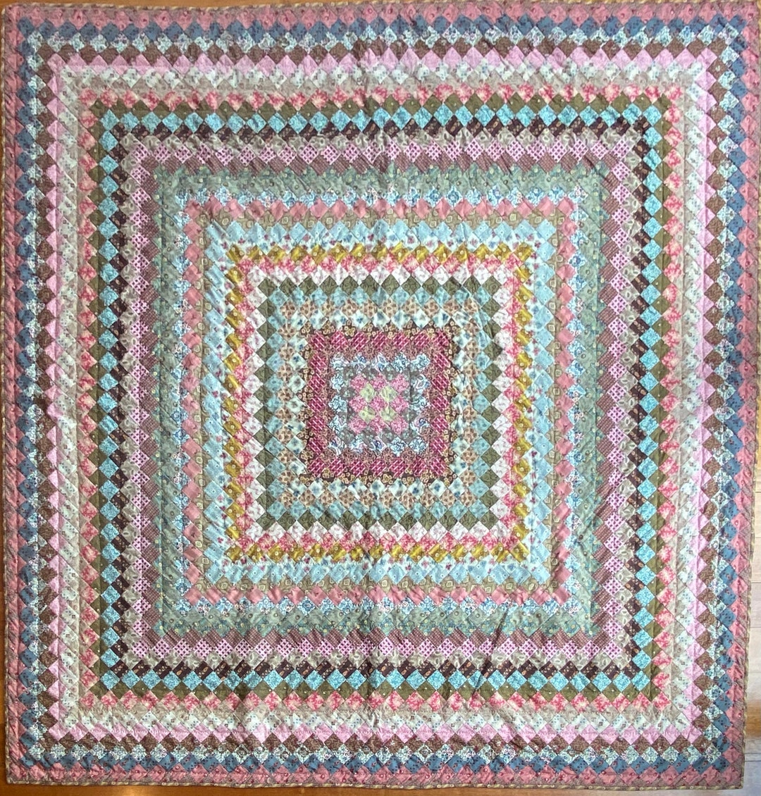 Trip Around the World Quilt Pattern *physical Pattern * - Etsy