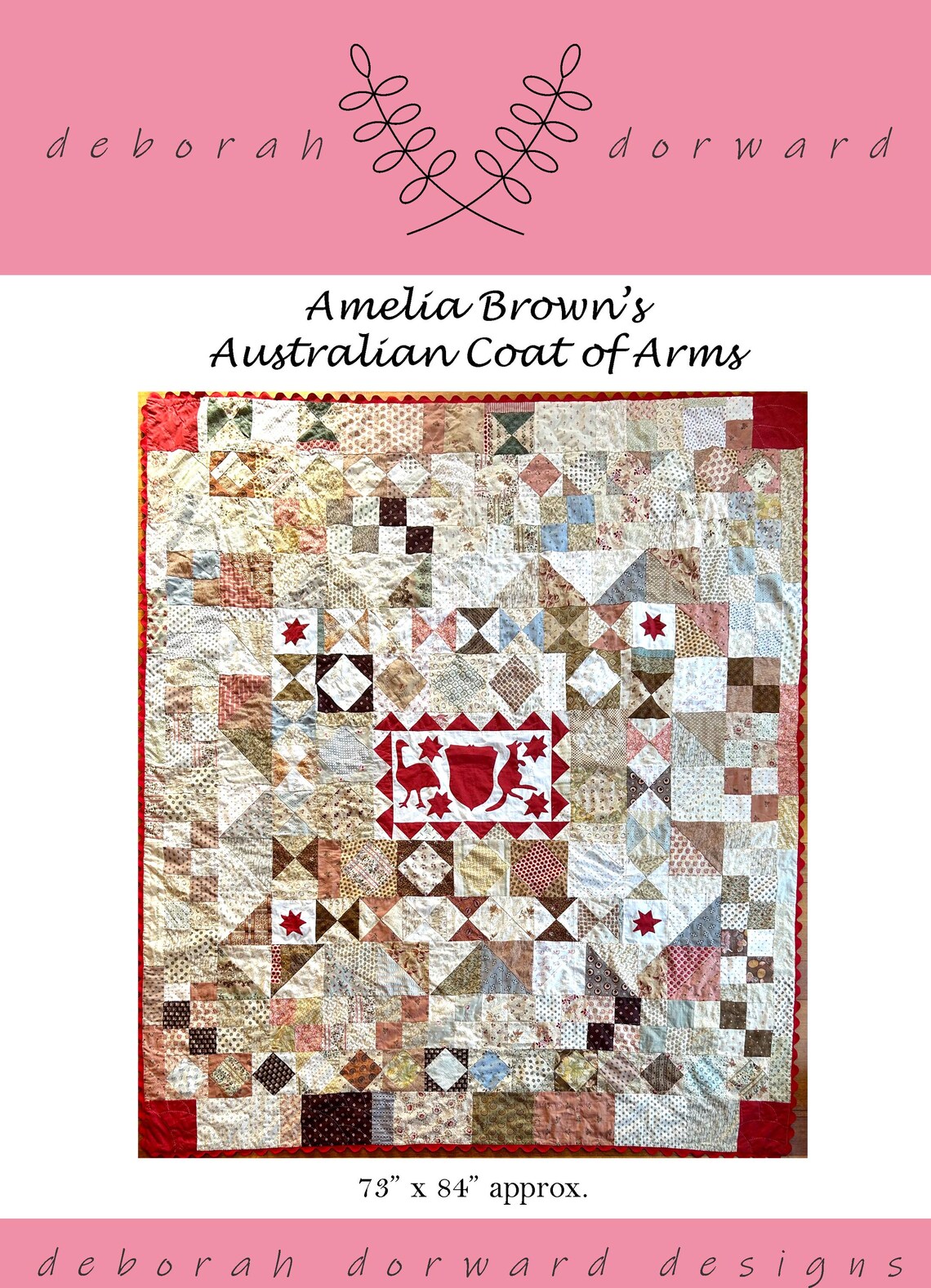 Amelia Brown's Australian Coat of Arms Corvelet Pattern - Etsy
