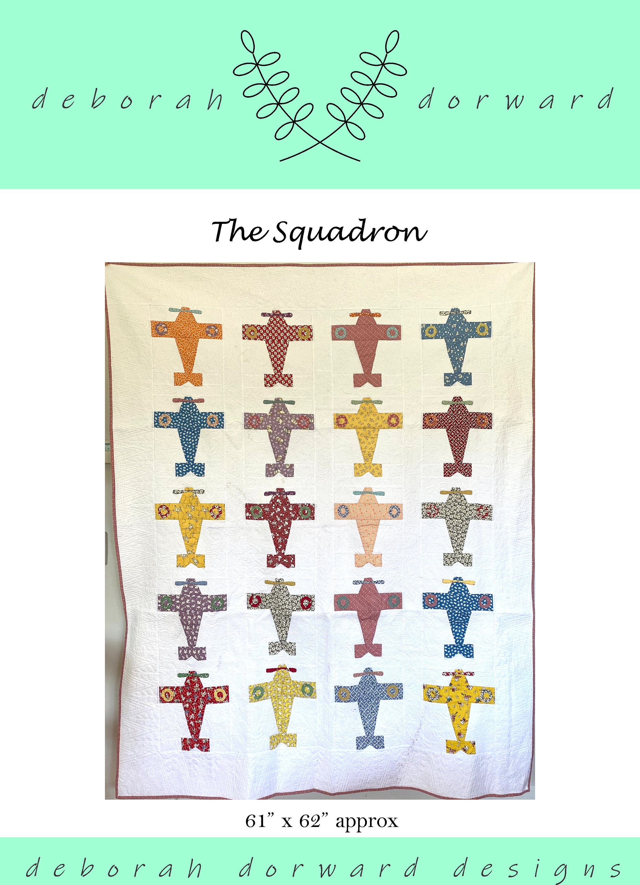 The Squadron Quilt Pattern - Etsy