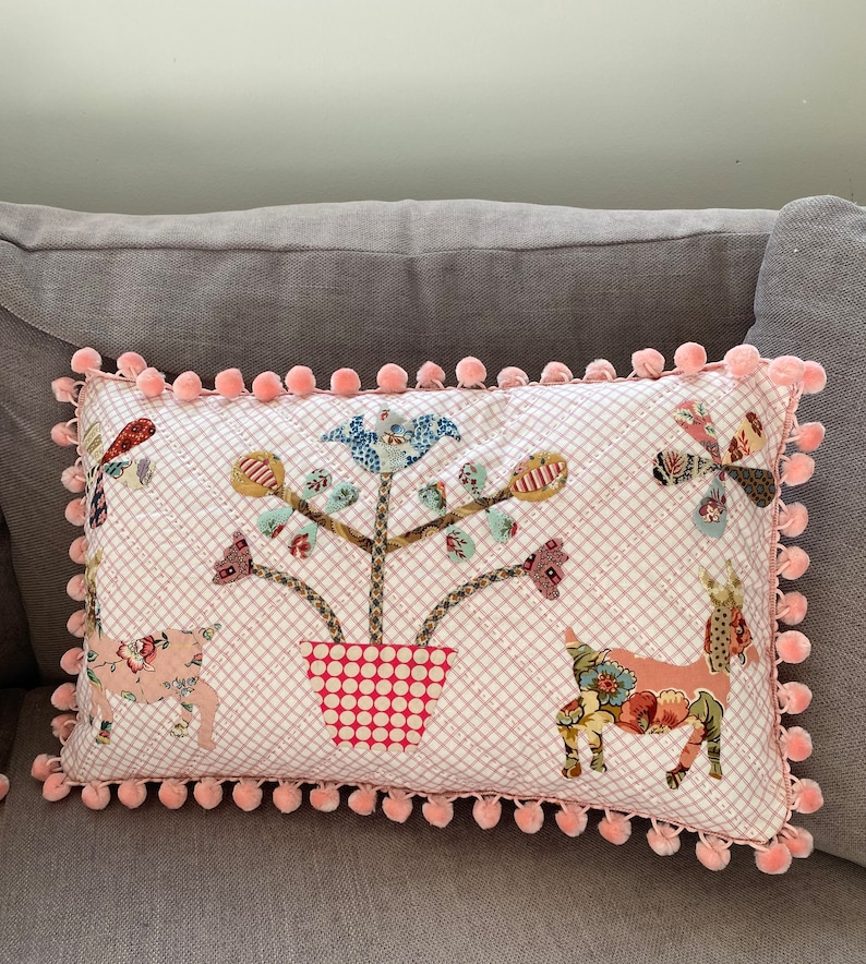 The Goats and the Horses Cushions Pattern - Etsy