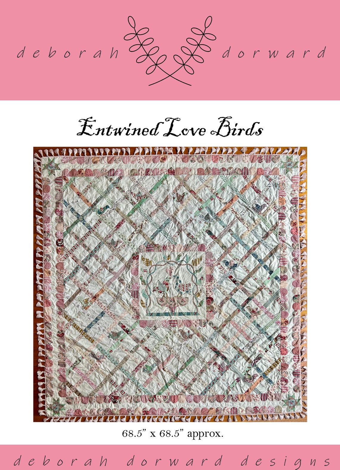 Entwined Love Birds Quilt Pattern - Etsy