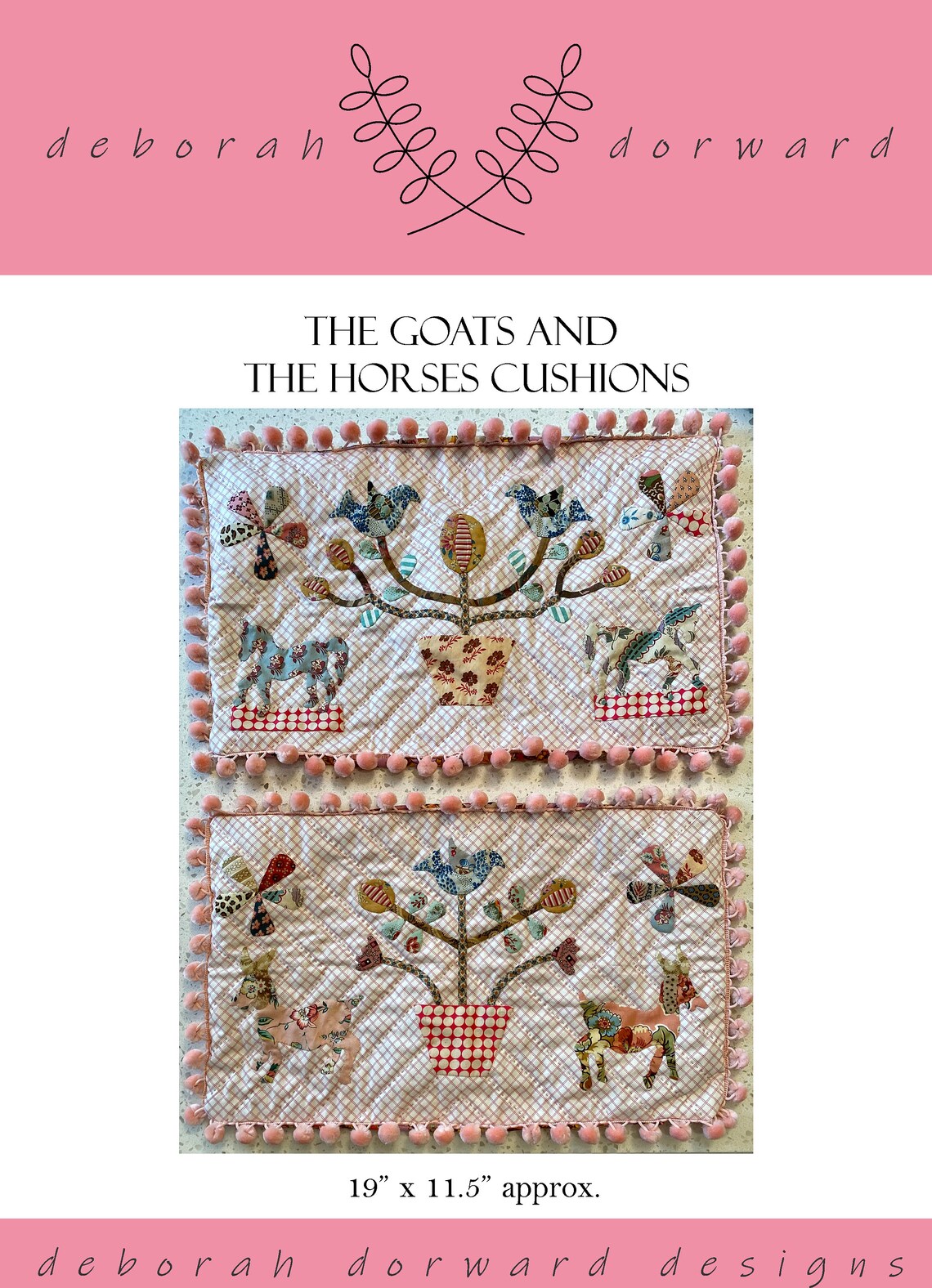 The Goats and the Horses Cushions Pattern - Etsy