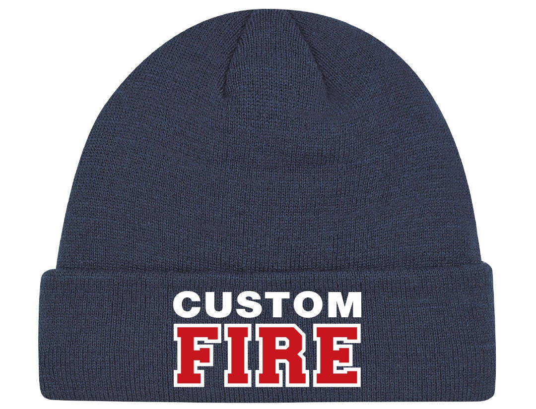 Firefighter Custom Insulated Knit Toque - Etsy Canada