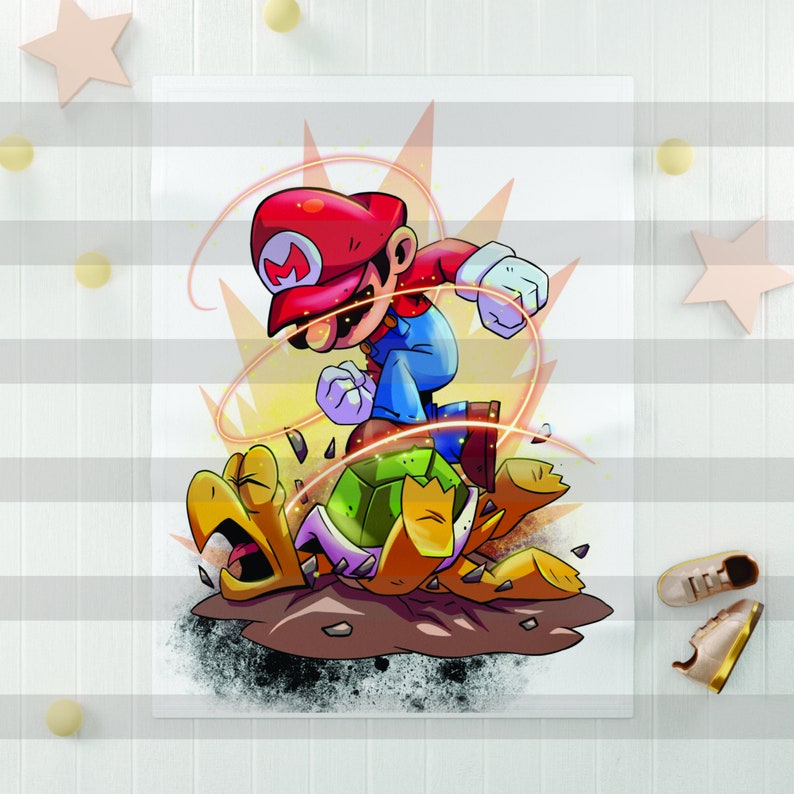 Mario Bros PSD, PNG Ilustracion De Mario Bros - Etsy