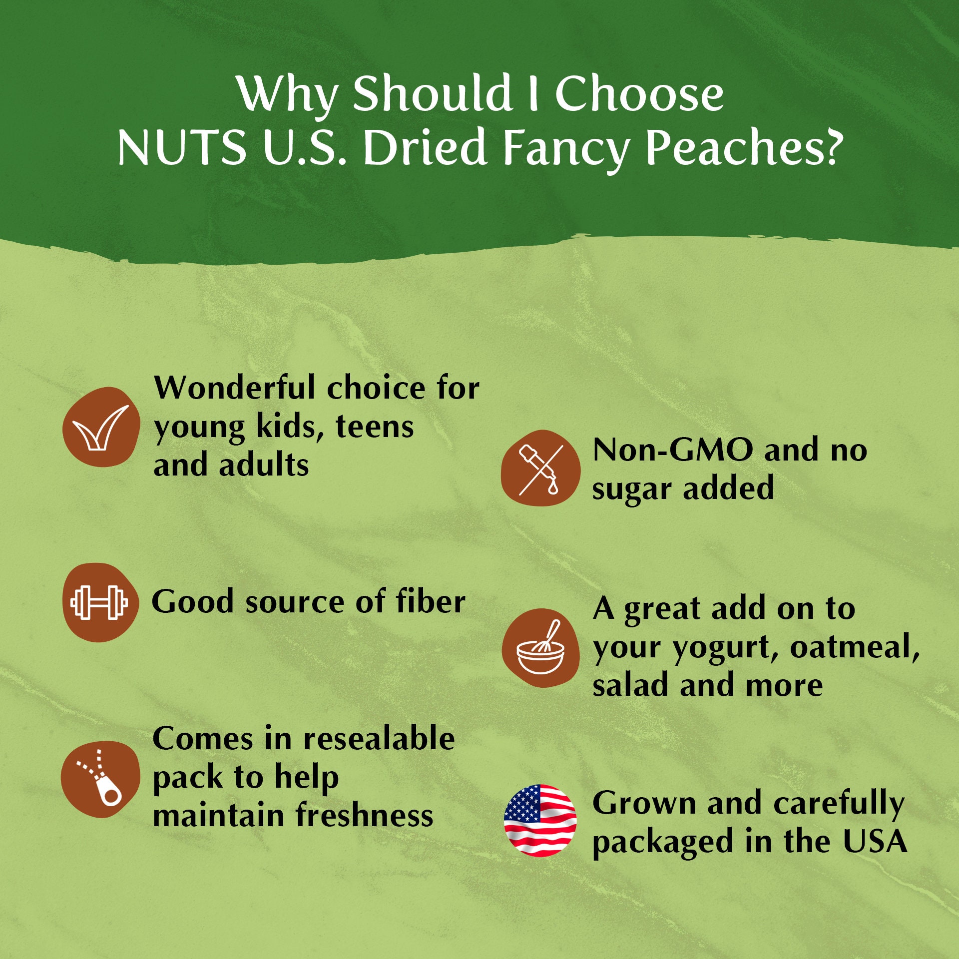 NUTS U.S. - Dried Fancy Peaches - Etsy