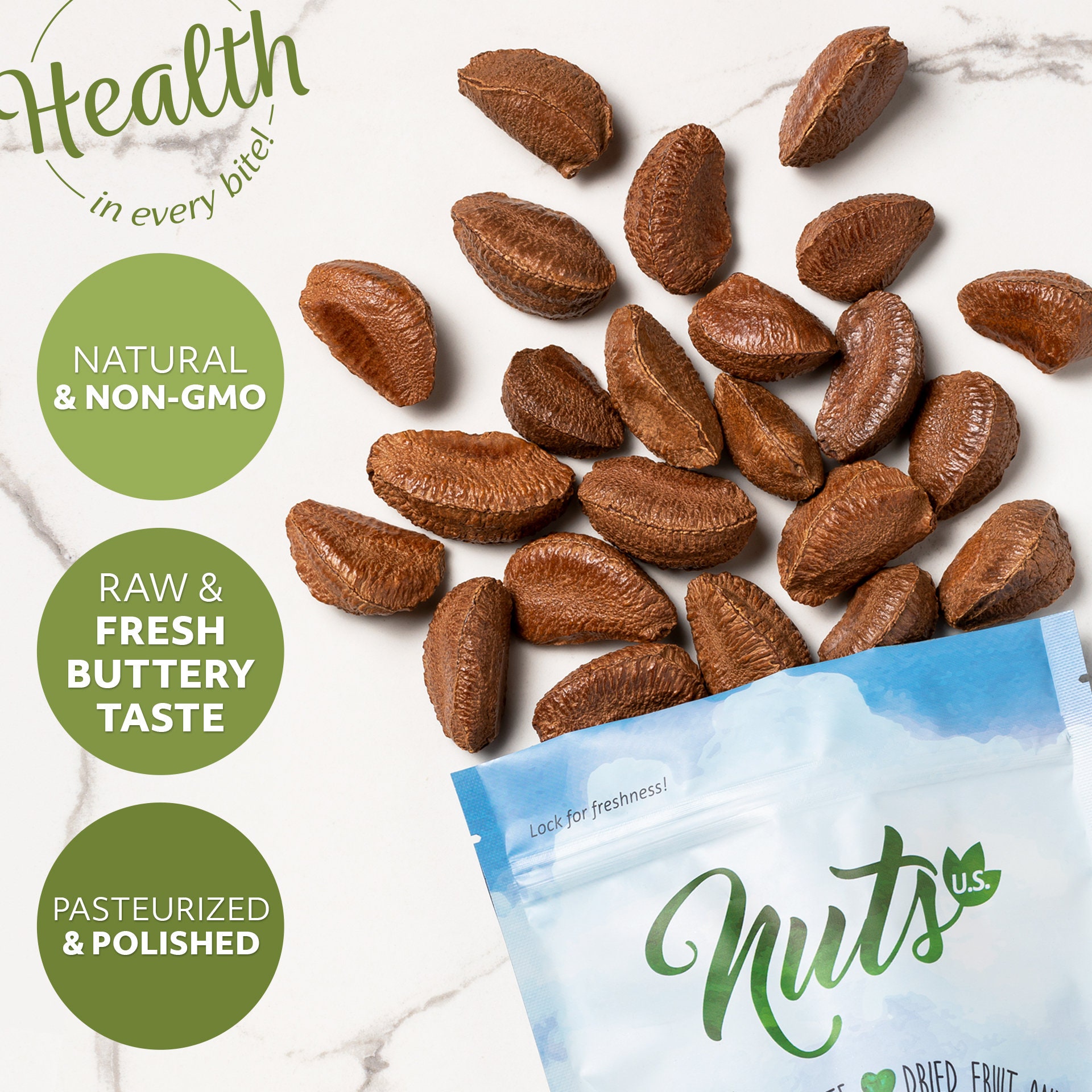 Brazil Nuts in Shell – Raw, Unsalted, Buttery Taste - Etsy