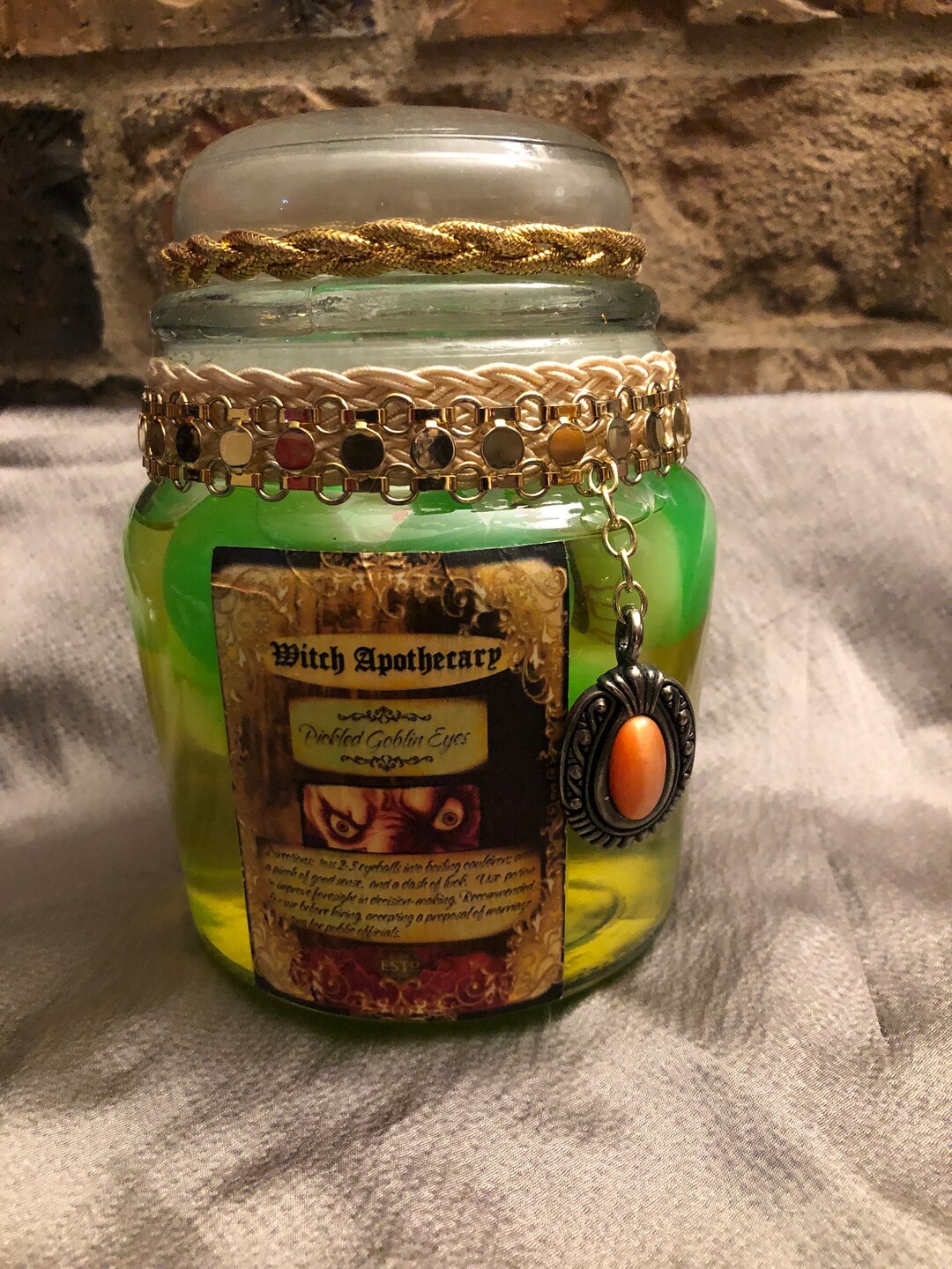 Pickled Goblin Eyes Potion - Etsy
