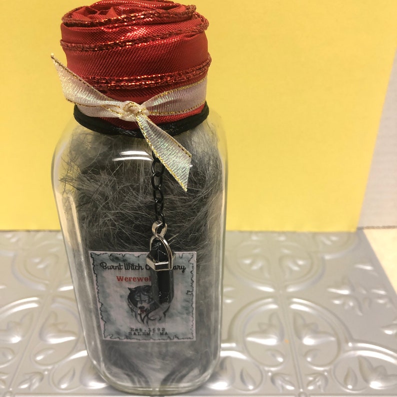 Werewolf Fur Potion Bottle - Etsy