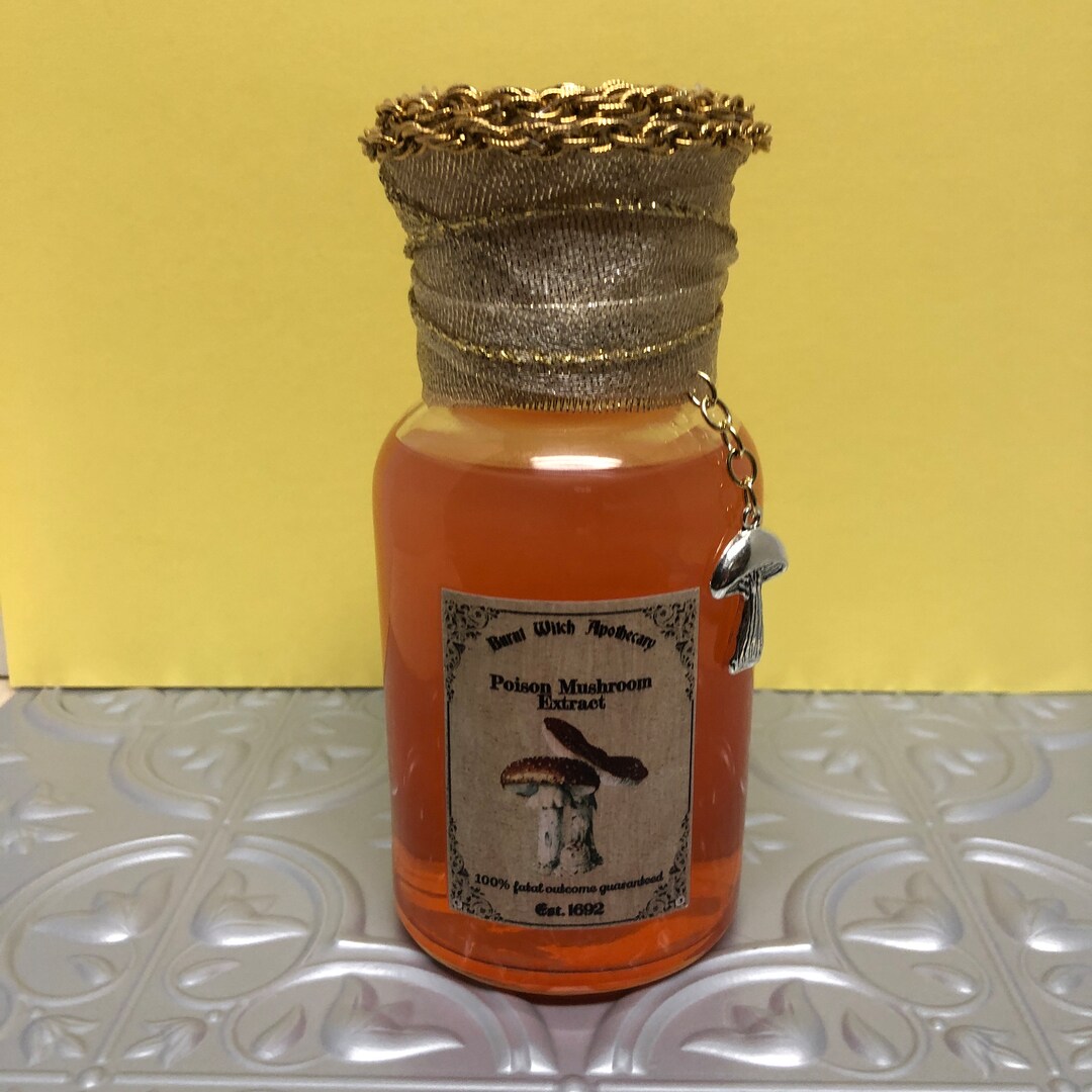 Poison Mushroom Extract Potion Bottle - Etsy