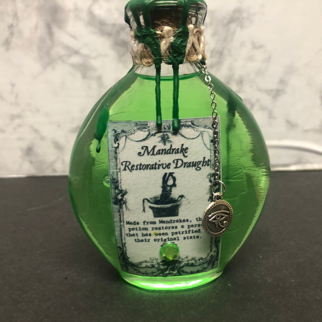 Inspired by Harry Potter Mandrake Restorative Draught - Etsy