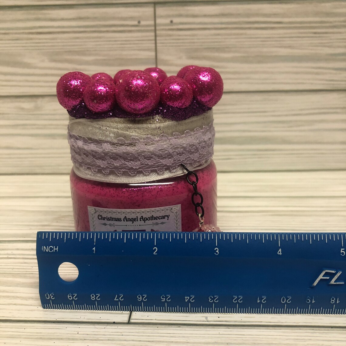 Christmas Angel Apothecary - Sugar Plum Syrup Potion Bottle - Etsy