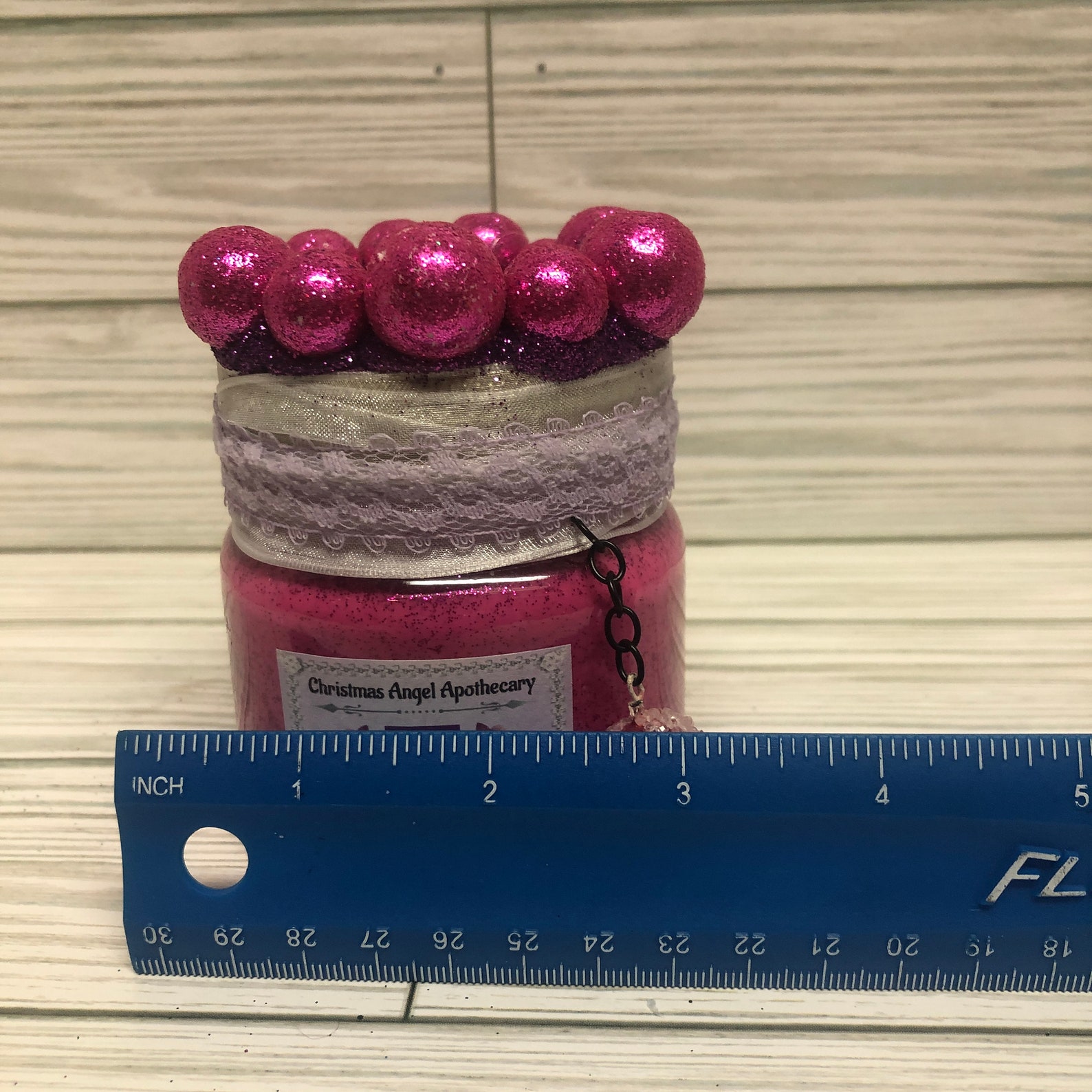 Christmas Angel Apothecary - Sugar Plum Syrup Potion Bottle - Etsy