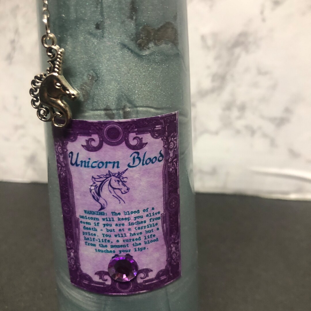 Inspired by Harry Potter Unicorn Blood - Etsy