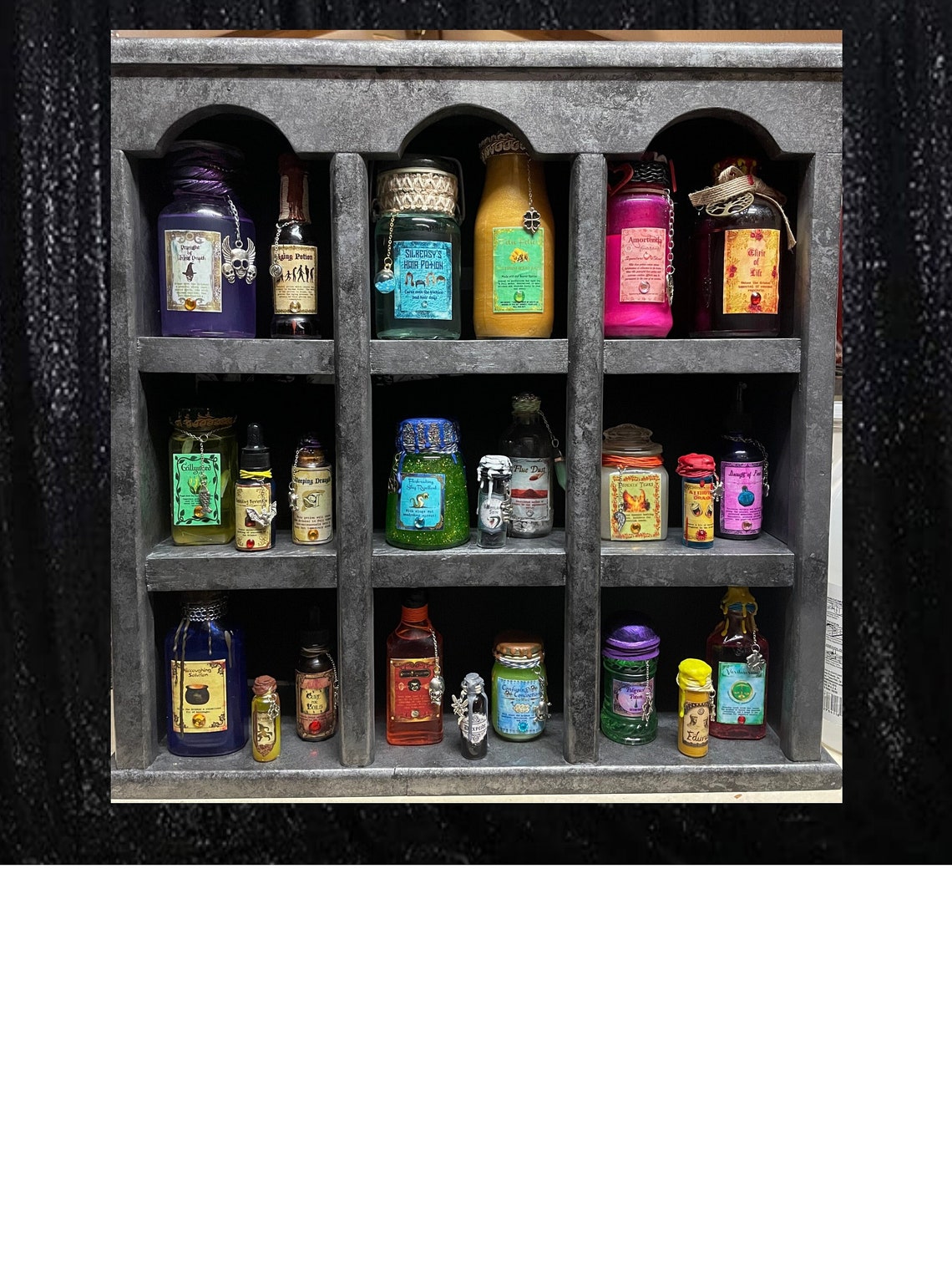 Large Potion Shelf Inspired by the Wizarding World - Etsy