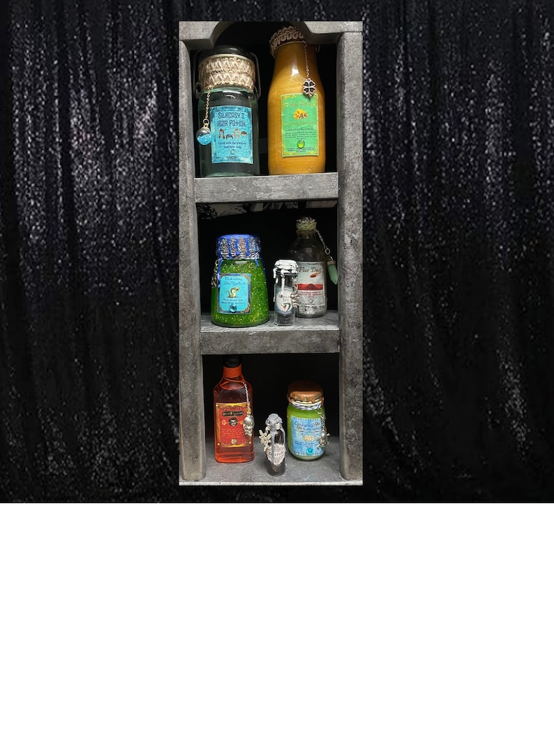 Large Potion Shelf Inspired by the Wizarding World - Etsy
