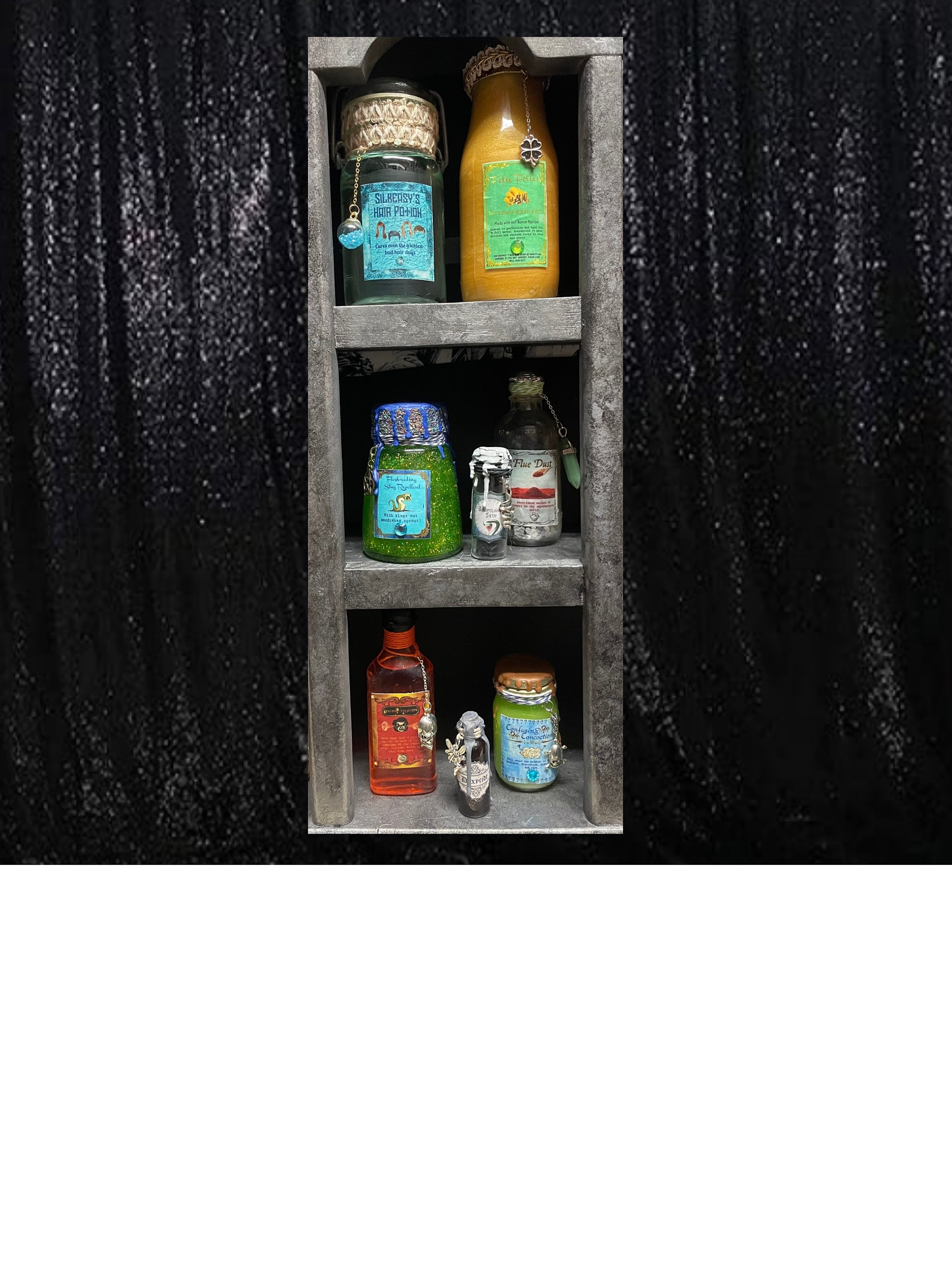 Large Potion Shelf Inspired by the Wizarding World - Etsy