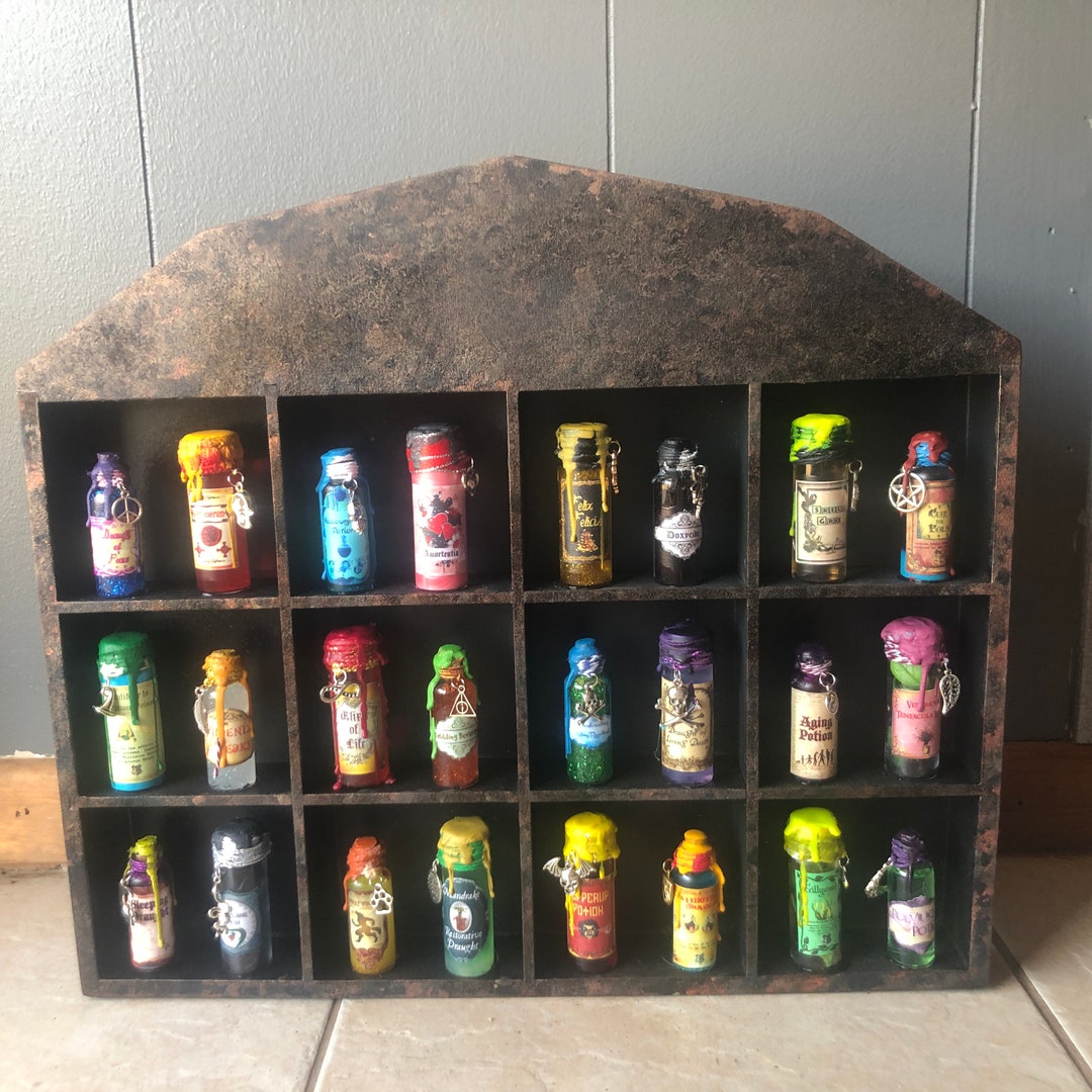 Potion Shelves Inspired by the Wizarding World (small) - Etsy