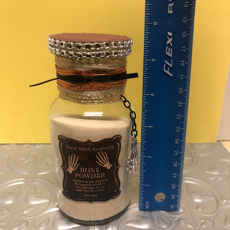 Bone Powder Potion Bottle - Etsy