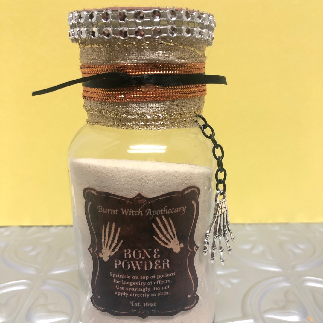 Bone Powder Potion Bottle - Etsy