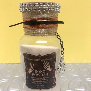 Bone Powder Potion Bottle - Etsy