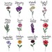 Marigold Sticker, October Birth Flower Sticker, Water Resistant and ...