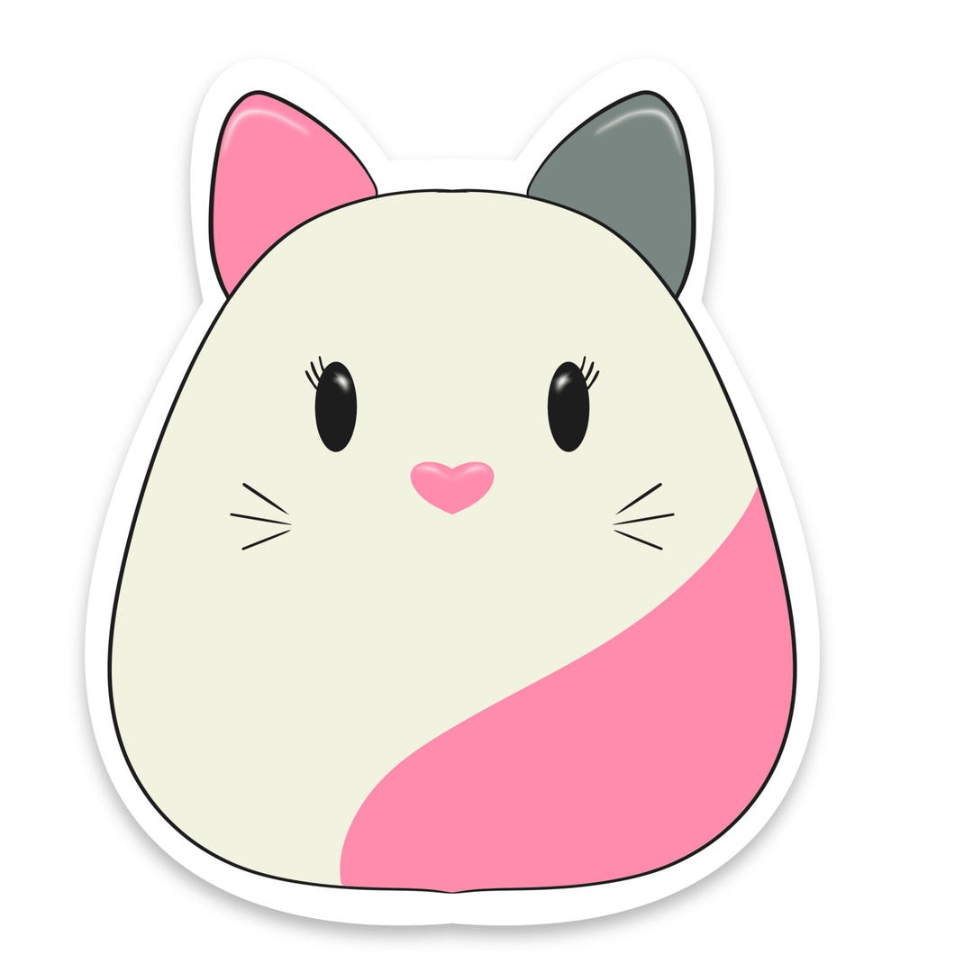 Calico Kitty Squishmallow Magnetic Bookmark: Double Sided - Etsy