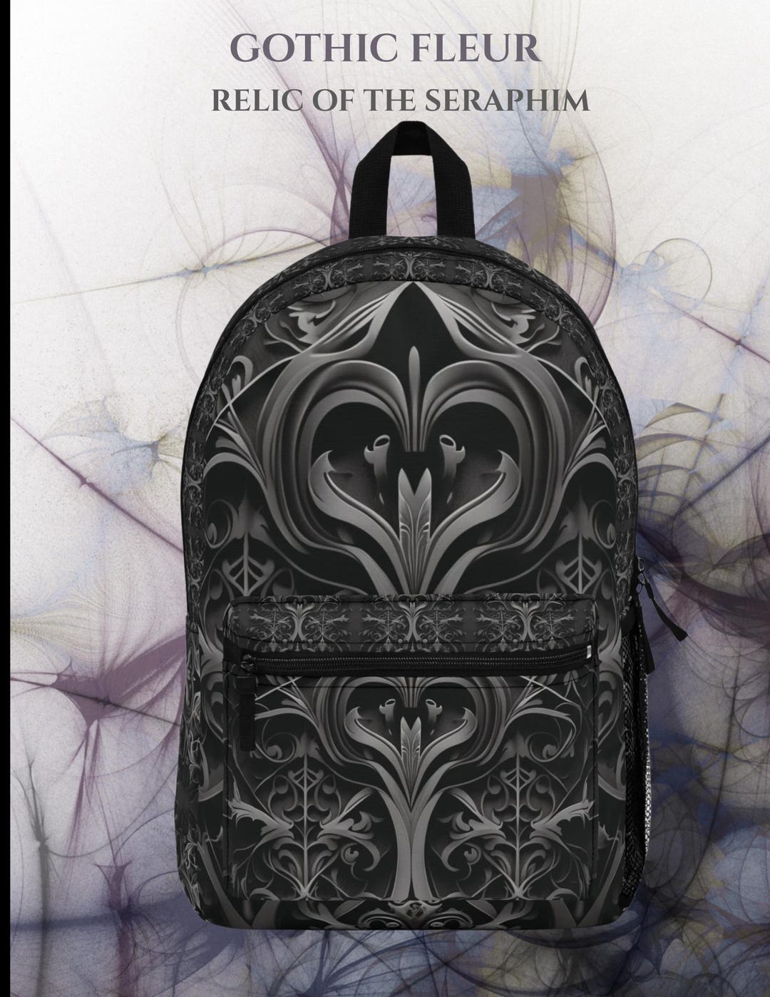 Gothic Fleur Backpack Relic of the Seraphim Baroque Archangel Sigil Bag ...