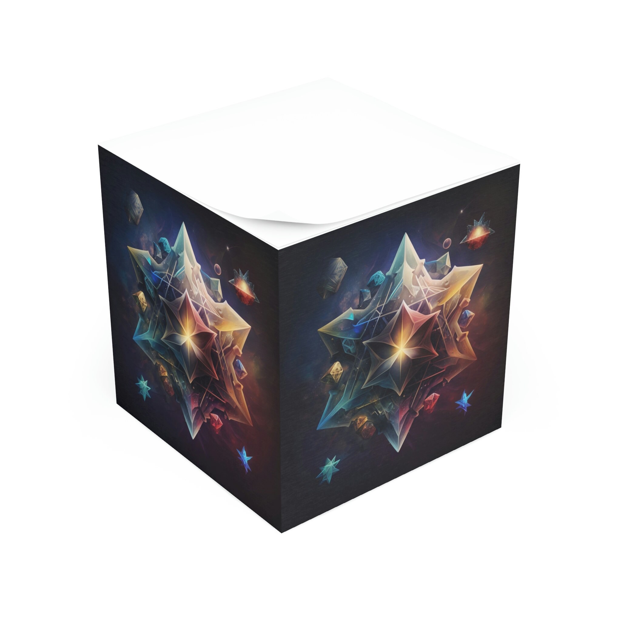 Note Cube Merkabah Desk Accessory Gifts for Her Gifts for Him Teacher ...