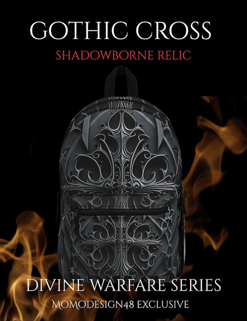Gothic Cross Backpack Covenant Armor Edition | Dark Angel Archangel ...