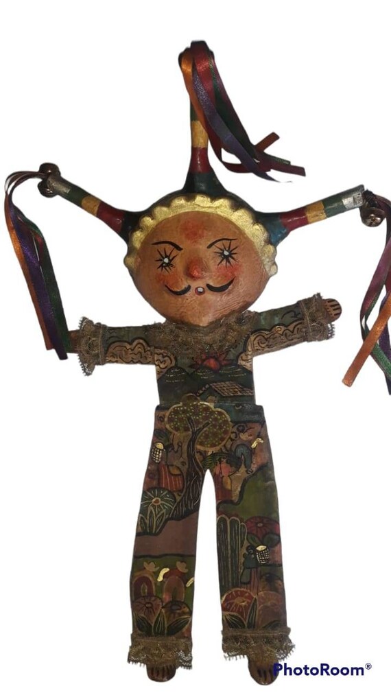 Coconut Doll. Mexican Popular Art. Wall Decoration. Mexican - Etsy