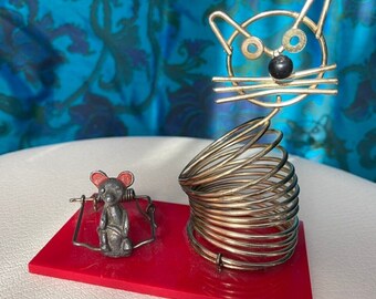 Cat Letter Holder | Etsy