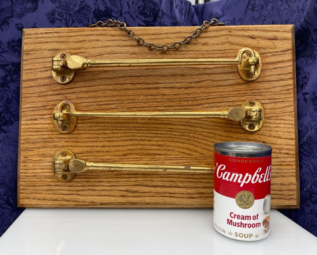 Antique Ship Brass Latches, SS Burlington Ore Carrier, Great Lakes ...