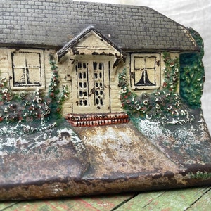 Antique 1930s Cottage Doorstop, Cast Iron, CJO 1283 Judd Company ...