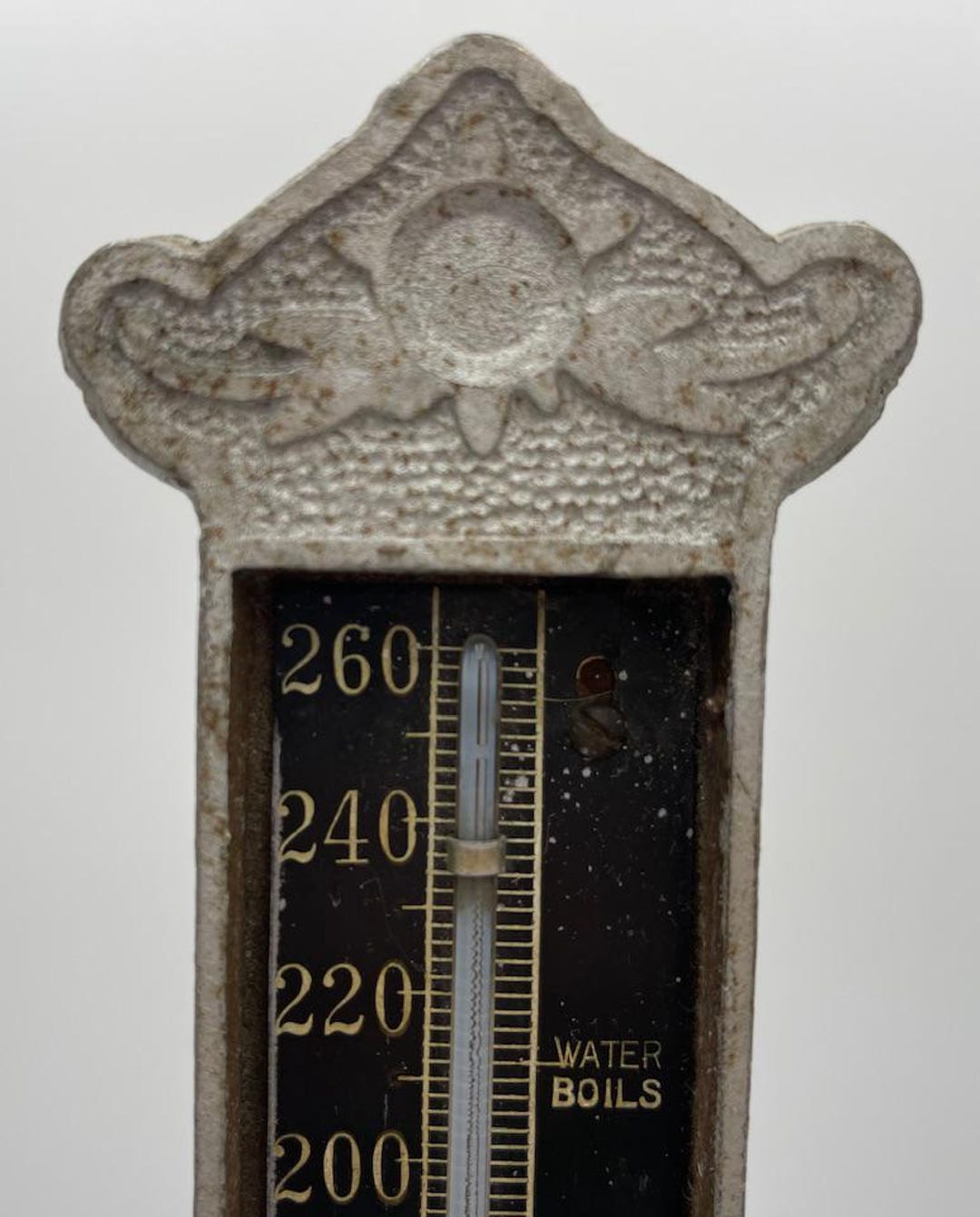Antique Industrial Metal Boiler Thermometer, Duluth Plumbing Supplies ...