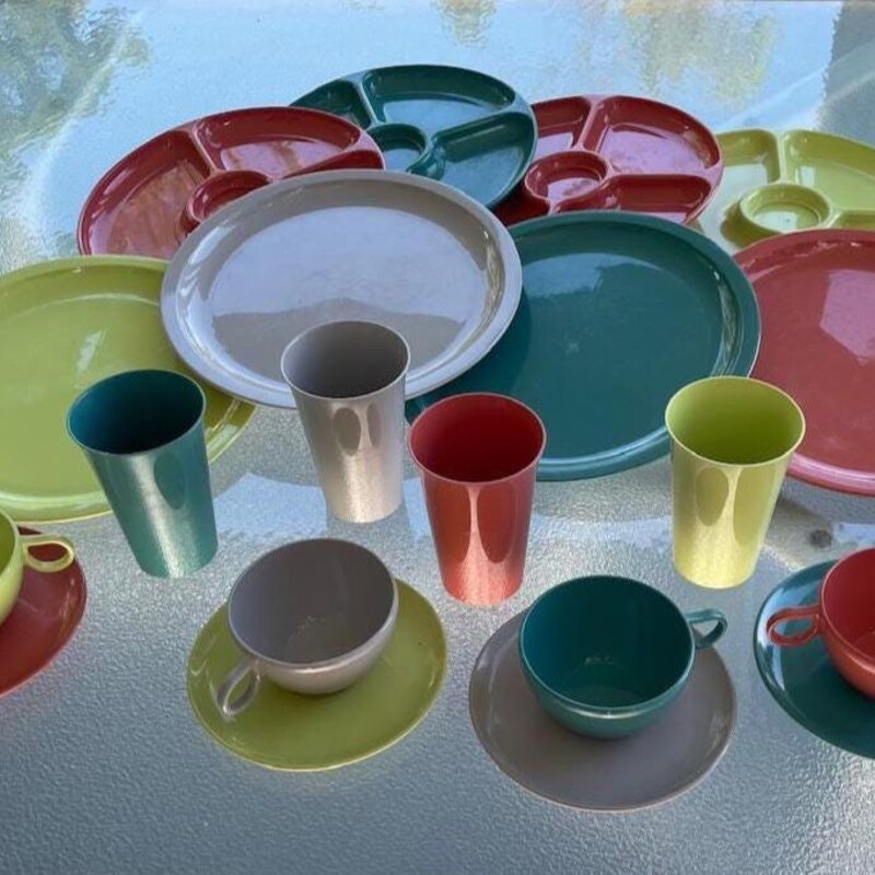 Plastic Picnic Set - Etsy