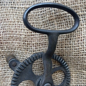Antique Dover Egg Beater, Patented Dec. 27, 1898, Iron, Vintage Kitchen ...