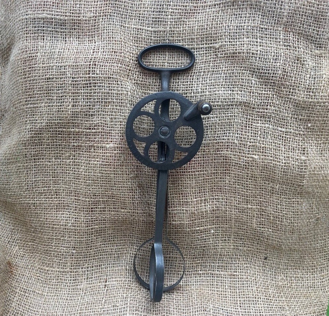 Antique Dover Egg Beater, Patented Dec. 27, 1898, Iron, Vintage Kitchen ...