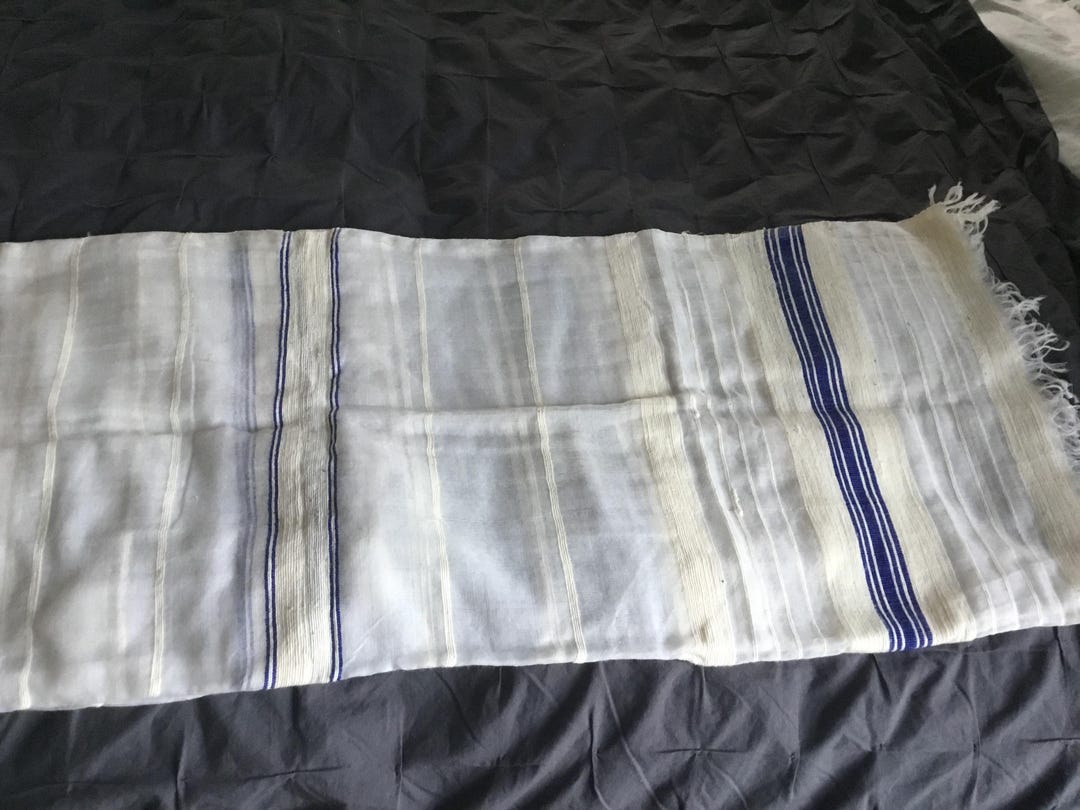 100% Ethiopian Cotton Shawl - Etsy