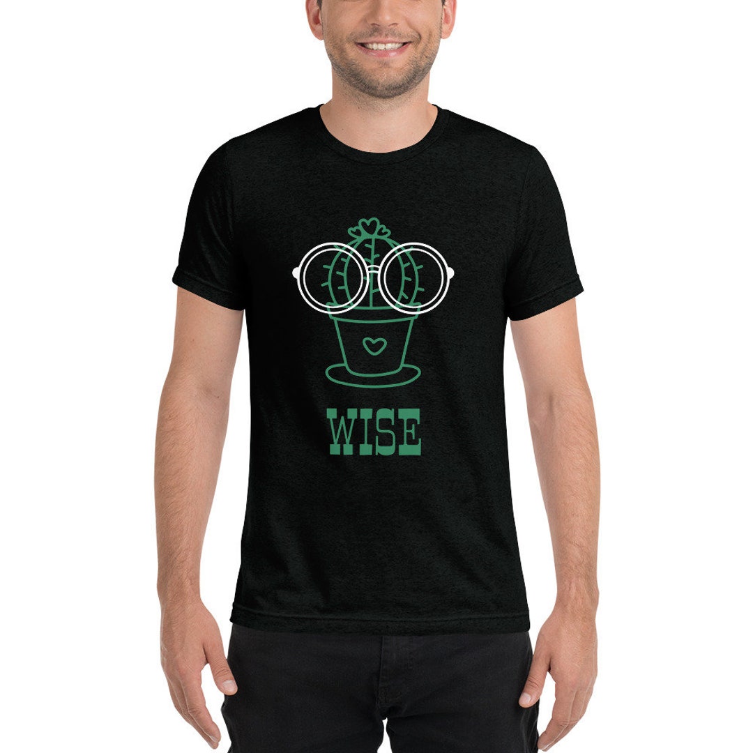 Short Sleeve Wise T-shirt - Etsy