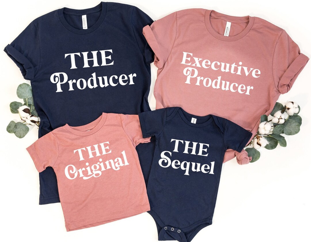 Funny Family Tees, the Producer, Executive Producer, Matching Family ...