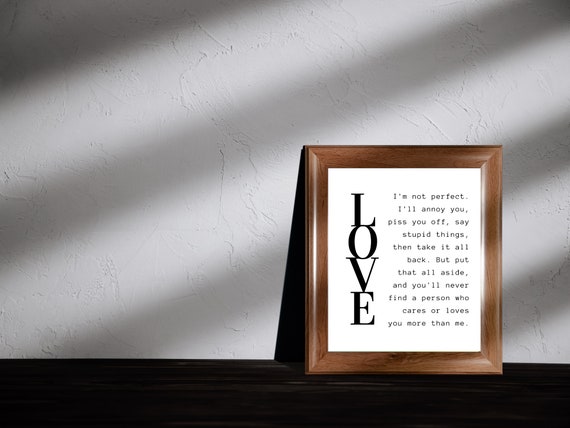 Typography Quotes Love