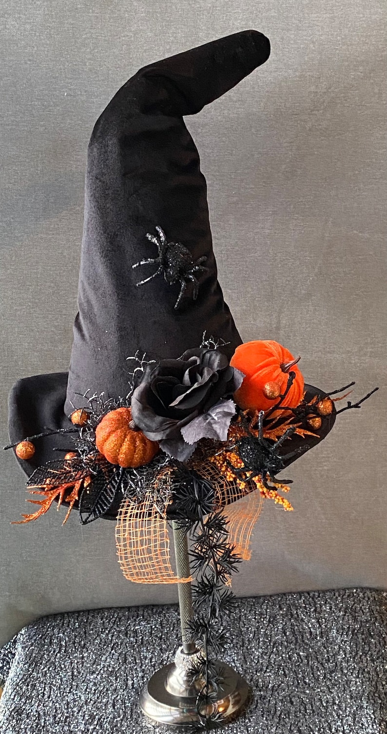 Happy Halloween! Witch Hat Table Decor - Etsy